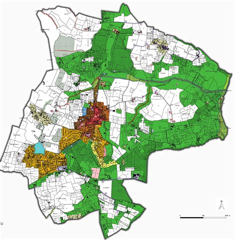 Plan Zonage PLU Mairie De Salleboeuf