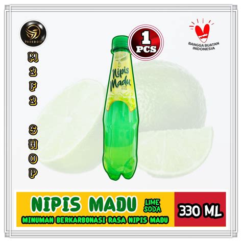Jual Minuman Nipis Madu Lime Soda Botol Pet Jeruk Nipis Ml
