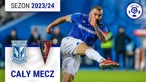 1 2 Lech Poznań Pogoń Szczecin CAŁY MECZ Ekstraklasa 2023 24