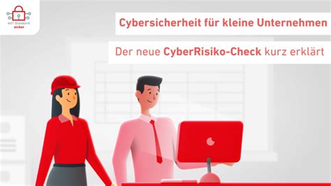 Der CyberRisiko Check für kleine Unternehmen CYBERsicher