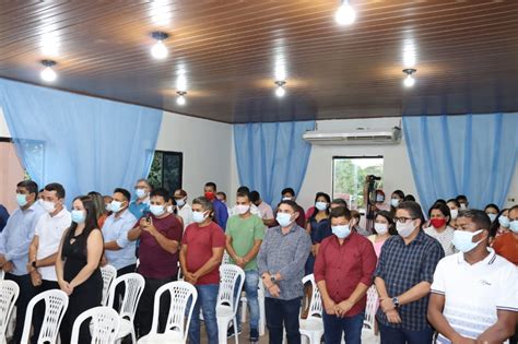 Presidente Sarney Prefeita Valéria Castro apresenta novos secretários
