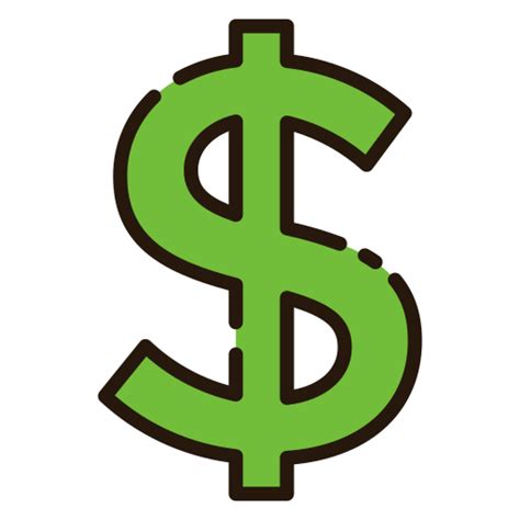 Dollar Symbol Good Ware Lineal Color Icon