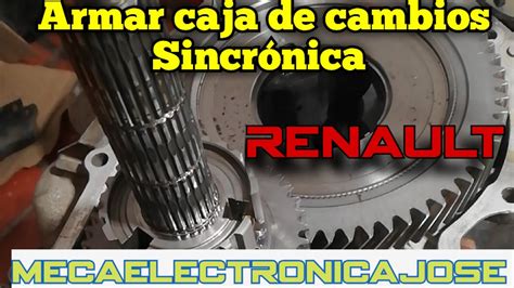 Como Armar Caja De Cambios M T De Renault Youtube
