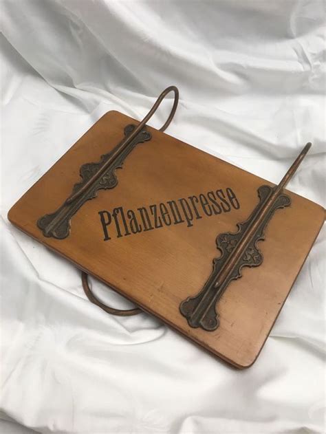 Pflanzenpresse Jugendstil Kaufen Auf Ricardo