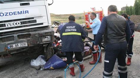 Yozgat ta katliam gibi kaza 1 i bebek 5 ölü Günün Haberleri