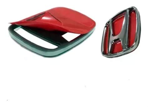 Emblema Adesivo H Volante Fit City New Civic Hrv Wrv Parcelamento Sem