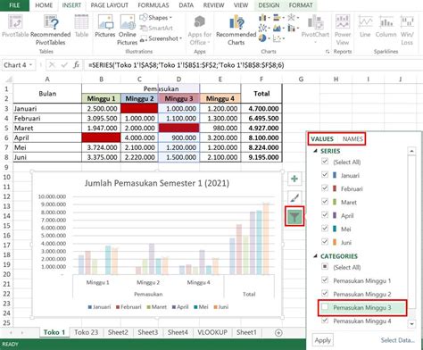 Cara Membuat Grafik Dan Diagram Di Excel Dengan Mudah Dan Praktis