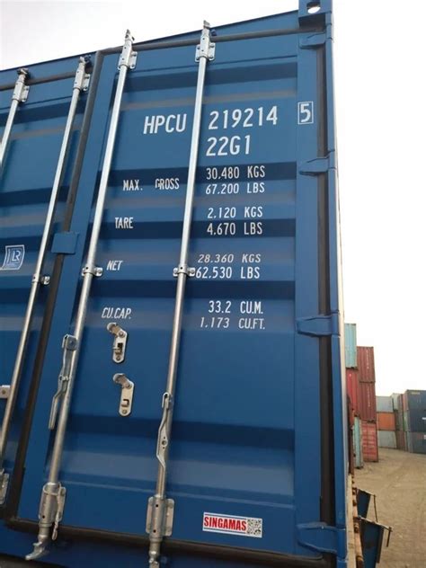 Mild Steel 20 Feet Marine Shipping Container At Best Price In Mumbai