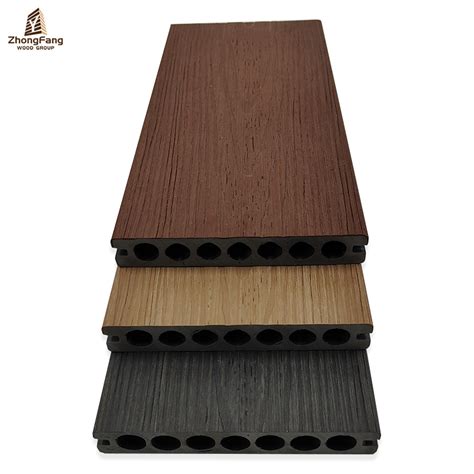 Outdoor Wood Plastic ASA Co Extruded Decking In Various Colors WPC