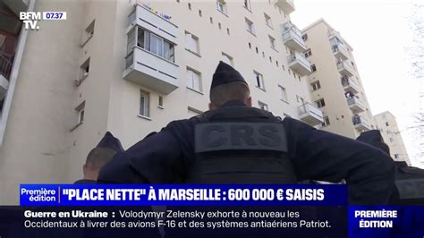 Opération place nette XXL à Marseille 600 000 euros en liquide saisis