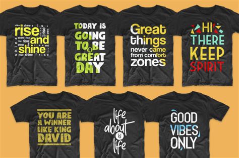 Quotes Bundle T Shirt Design Motivational Inspirational Sayings