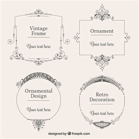 Free Vector Frame Shape At Vectorified Collection Of Free Vector