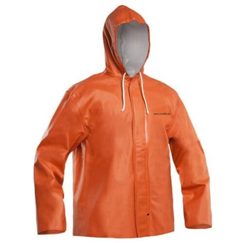 Grundens Brigg 44 Hooded Parka Jacket Neoprene Cuff Keller
