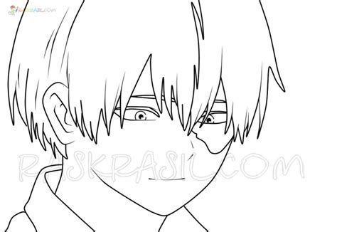 Desenhos De Todoroki Para Colorir 25 Novas Imagens Para Imprimir