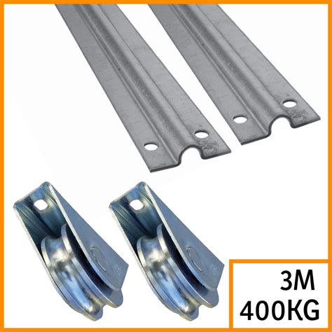 Kit Pour Portail Coulissant Jusqu M Rails Gorge Ronde De M De