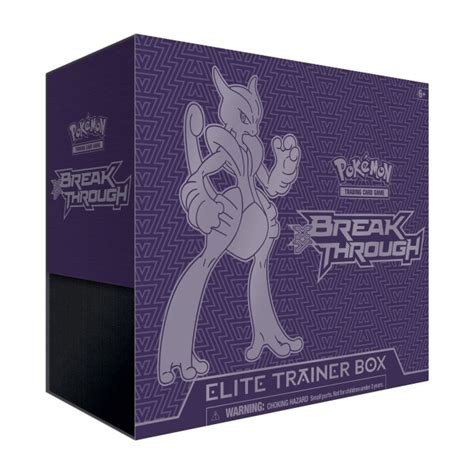 Pokémon TCG XY BREAKthrough Elite Trainer Box Mega Mewtwo X
