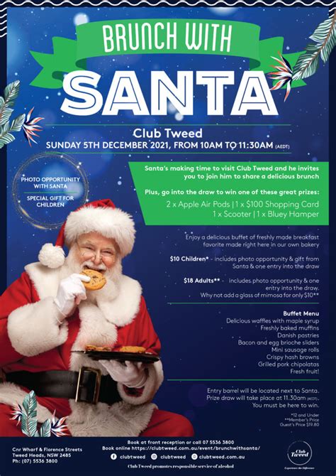 Brunch With Santa Club Tweed