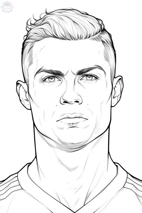 Cristiano Ronaldo Para Colorir S O Desenhos Para Imprimir In