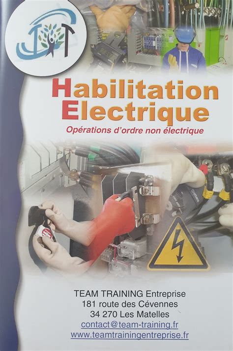 Formation Habilitation Electrique Basse Tension B0 H0 H0V Team Training