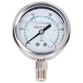 Vacuomètre Manomètre à Double échelle de Haute Précision pour le