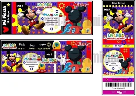 Kit Imprimible La Casa De Mickey Mouse Cuotas sin interés