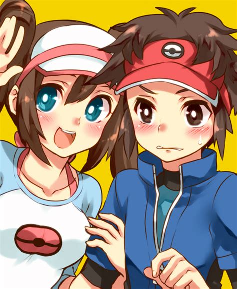 Rosa And Nate Pokemon And More Drawn By Irouha Danbooru