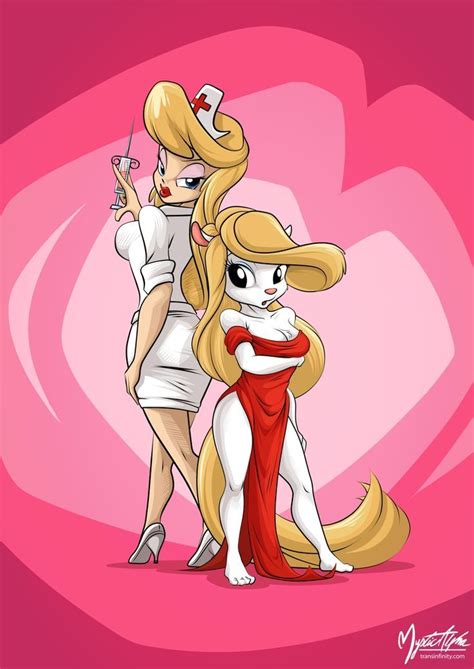 Animaniacs Hello Nurse And Minerva Mink Animaniacs Nurse Art Female