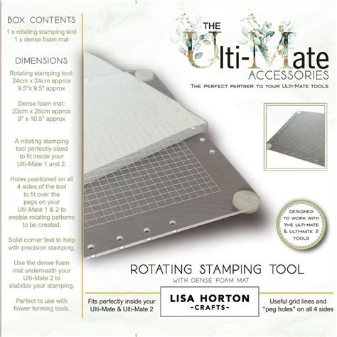 Lisa Horton Crafts Rotating Stamp Tool For Ulti Mate 2 HobbyMaker