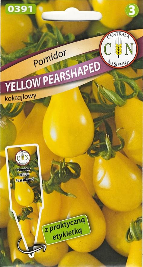 Nasiona Centrala Nasienna Pomidor Koktailowy Yellow Pearshaped 0 5 G