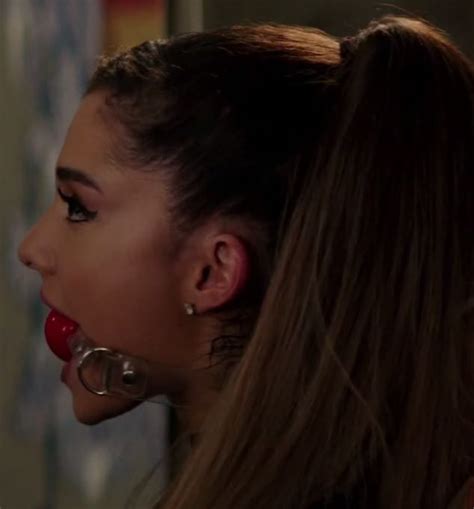 Celebrities Ariana Grande Ball Gag