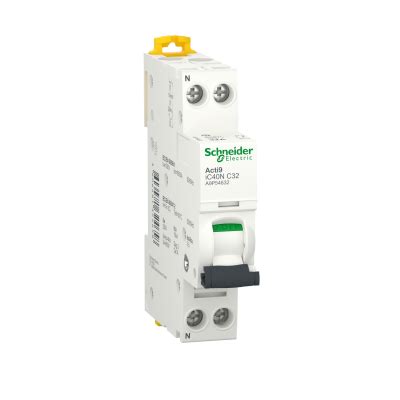 Schneider Electric Comm Circ Prot A9P54632 MCB IC40N 1P N C Curve