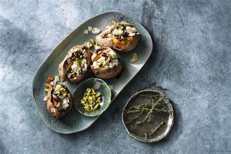Gepofte Zoete Aardappel Met Beemster Geitenkaas Beemster Kaas