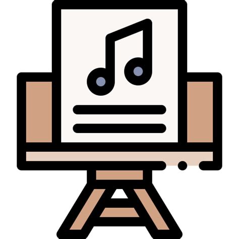 Icono De Notas Detailed Rounded Lineal Color