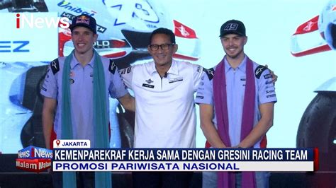 Kemenparekraf Kerja Sama Dengan Gresini Racing Team Tingakatkan