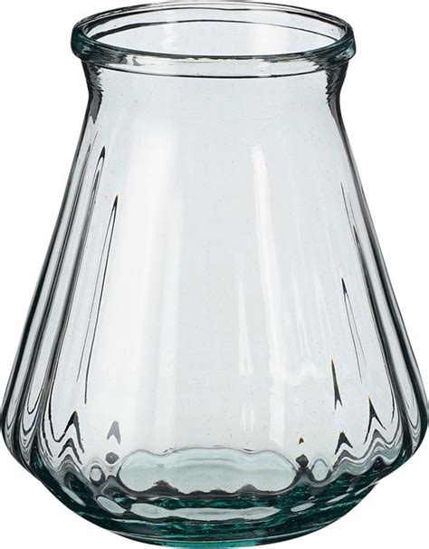 Mica Decorations Jive Vaas H23 x Ø18 cm Gerecycled Glas