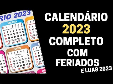 CALENDÁRIO 2024 COMPLETO FERIADOS NACIONAIS E LUAS DE 45 OFF