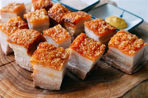 Rất Hay 2 cách làm thịt quay da giòn không dầu mỡ bằng nồi chiên