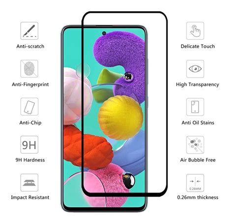 Pelicula De Vidro 3d Galaxy A51 Pelicula Da Camera Nano