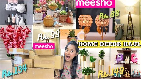 Huge Meesho Cheapest Decor Haul OMG Sabse Saste Decor Item Start Rs