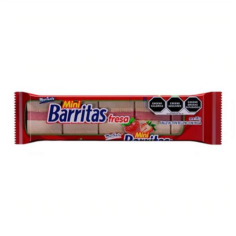 Marinela Mini Barritas Sabor A Fresa Rappi