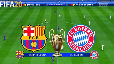 UEFA CHAMPIONS LEAGUE FINALS BARCELONA VS BAYERN MUNICH YouTube