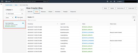 Set Up And Monitor AWS Glue Crawlers Using The Enhanced AWS Glue UI And