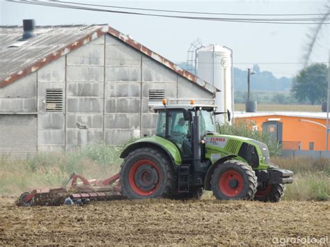 Obraz Ciagnik Claas Axion 840 518603 Galeria Rolnicza Agrofoto