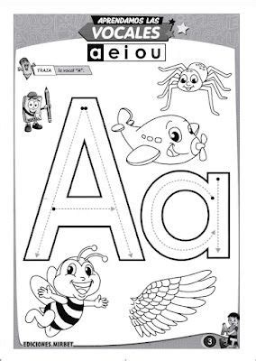 Cuaderno De Trabajo APRENDAMOS LAS VOCALES Inicial Y Primaria I Tomo