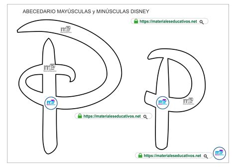 Moldes De Letra Abecedario De Disney May Sculas Y Min Sculas Bar Chart
