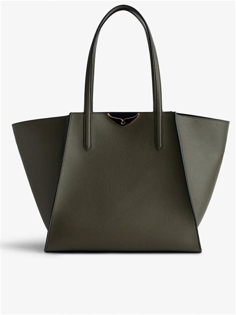 Le Borderline Bag Tote Kaki Women Zadig Voltaire