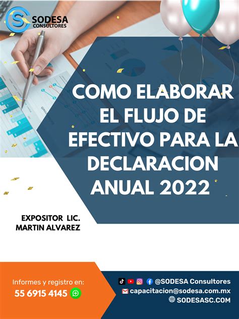 Como Elaborar El Flujo De Efectivo Para La Declaracion Anual