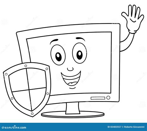 Monitores Para Colorear Monitor Para Colorear