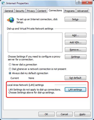 Configure Google Chrome Proxy Settings Step By Step
