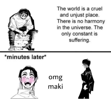 Ogoatsu On Twitter Maki Zenin Okkotsu Yuta Jujutsu Kaisen Meme